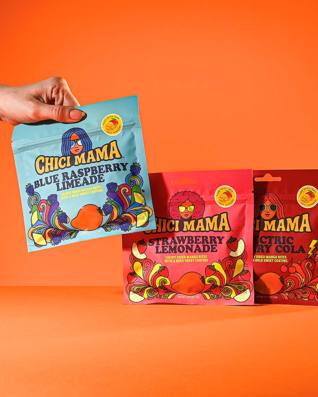 Chici Mama | Dried Mango Snacks | Cheeky Mama Treats